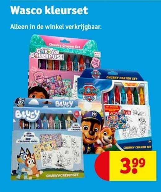 Wasco Kleurset Aanbieding bij Kruidvat - FolderFeest.nl