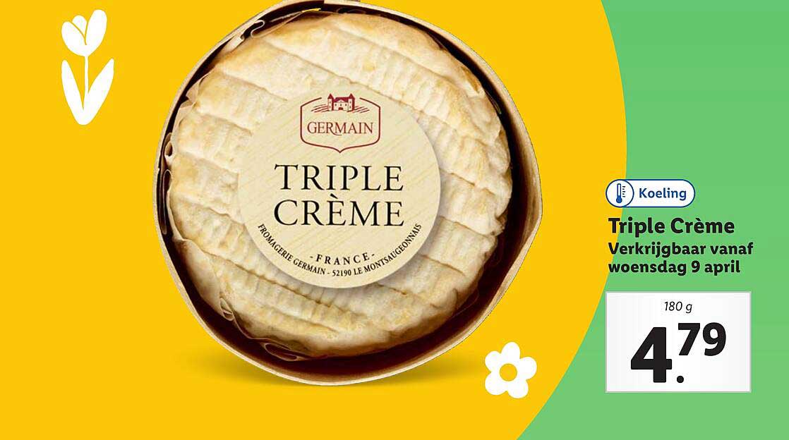 Triple Crème aanbieding bij Lidl