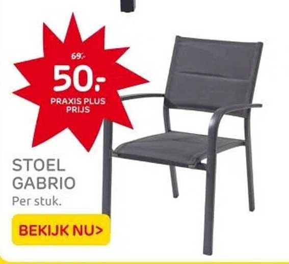 Stoel Gabrio aanbieding bij Praxis