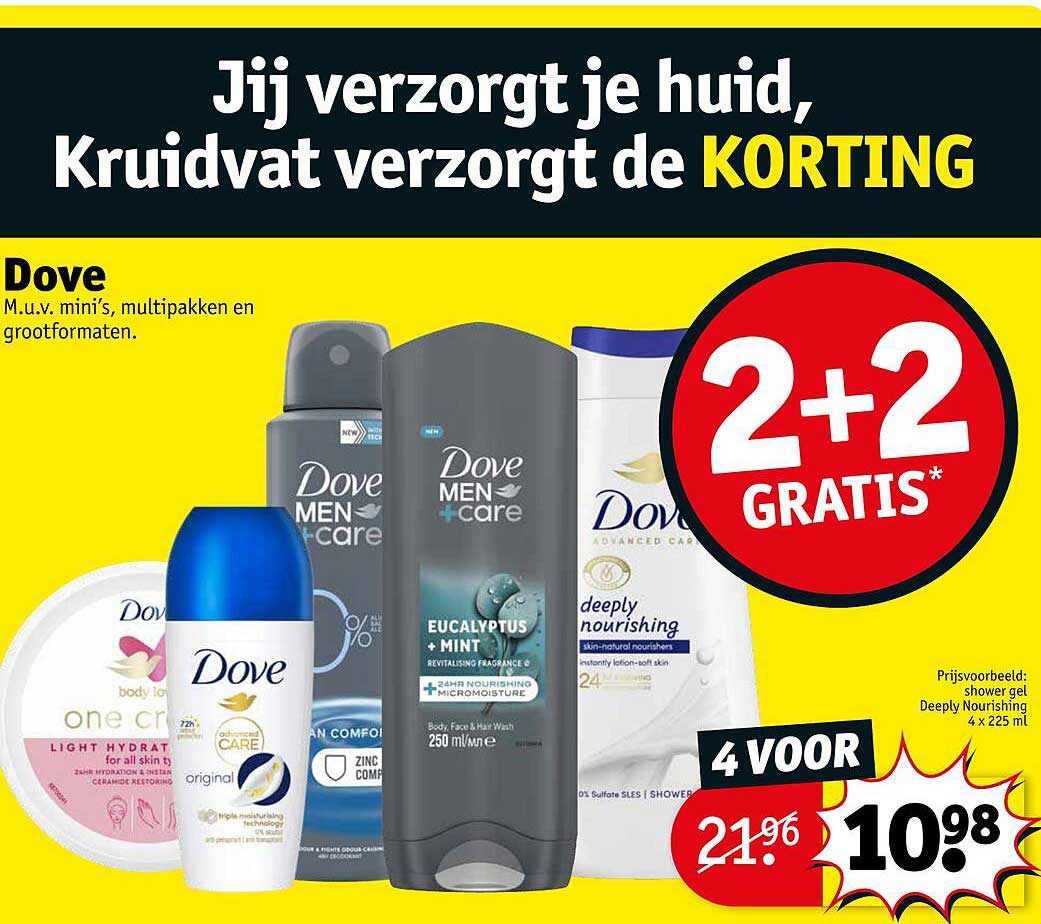 Dove Aanbieding bij Kruidvat - FolderFeest.nl
