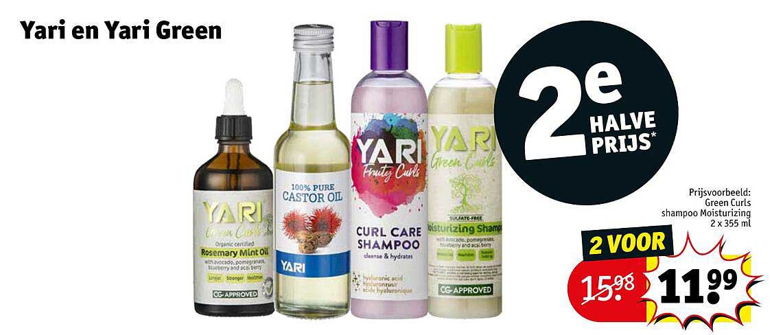 Yari En Yari Green aanbieding bij Kruidvat