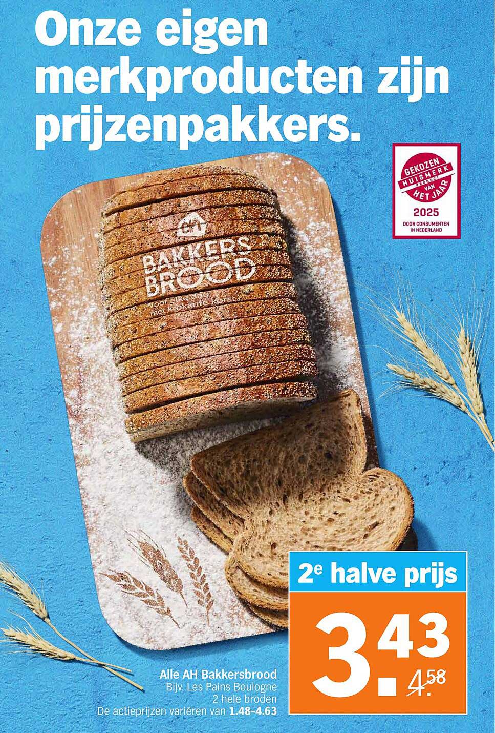 Alle Ah Bakkersbrood aanbieding bij Albert Heijn