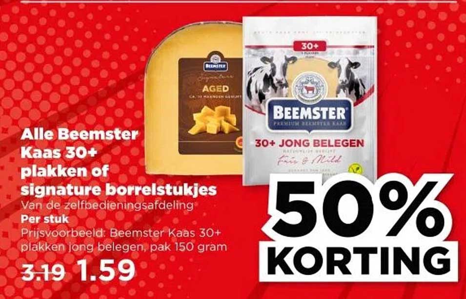 Alle Beemster Kaas 30+ Plakken Of Signature Borrelstukjes Aanbieding ...