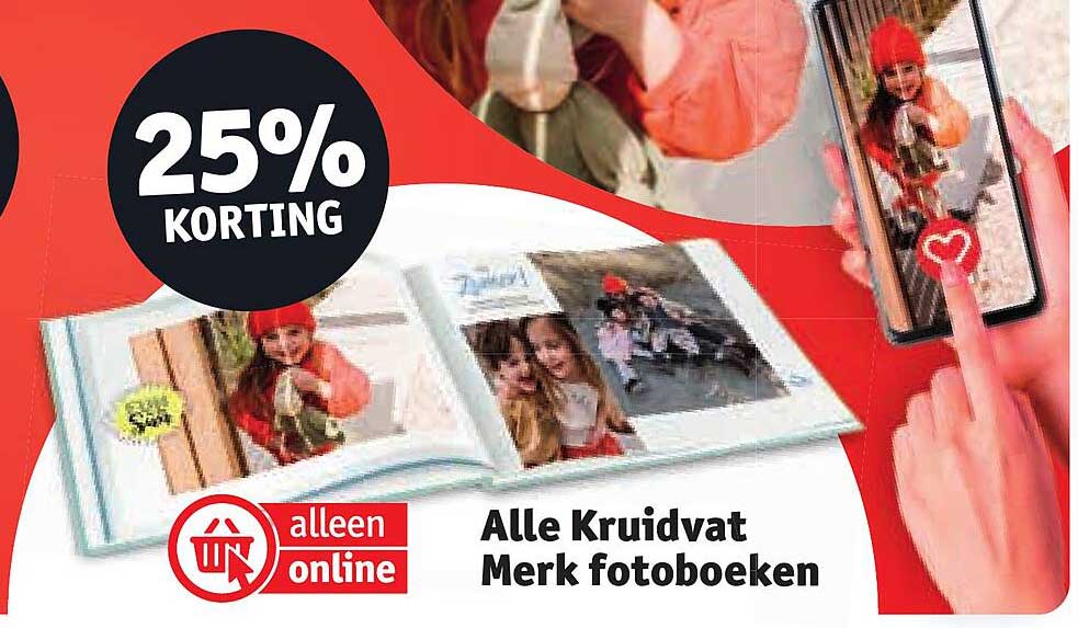 Alle Kruidvat Merk Fotoboeken aanbieding bij Kruidvat
