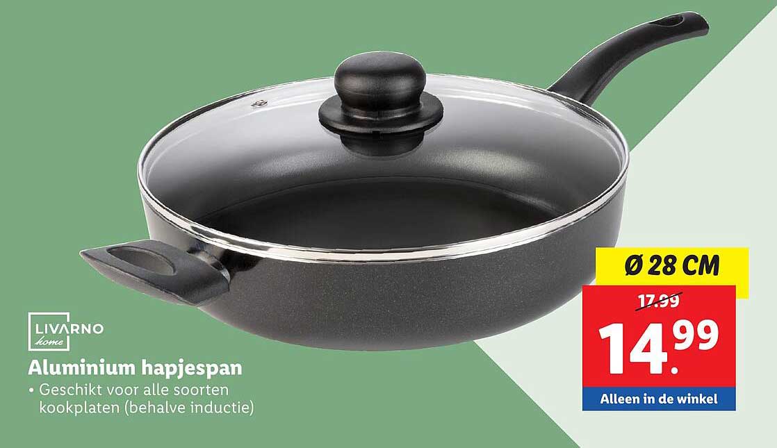 Aluminium Hapjespan aanbieding bij Lidl
