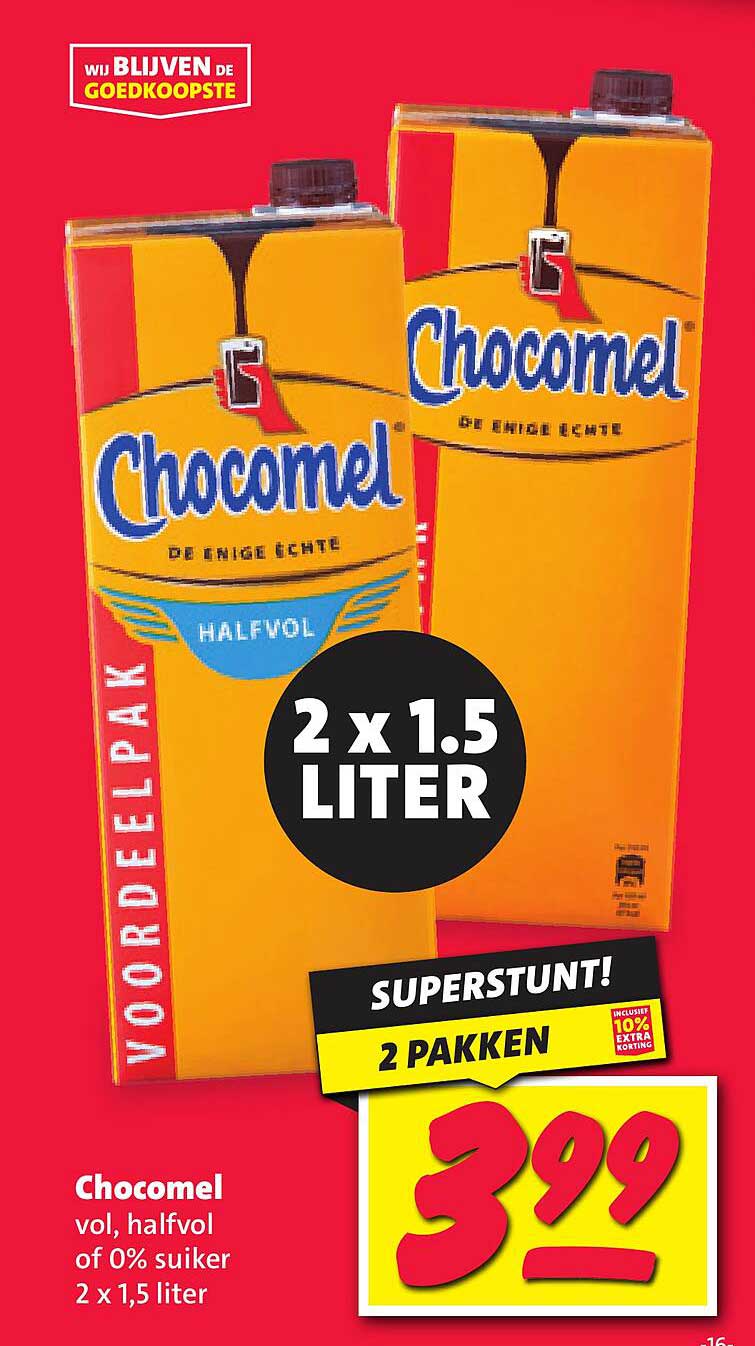 Chocomel Aanbieding bij Nettorama - FolderFeest.nl