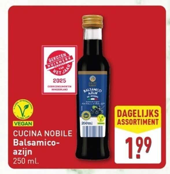 Cucina Nobile Balsamico-Azijn aanbieding bij ALDI
