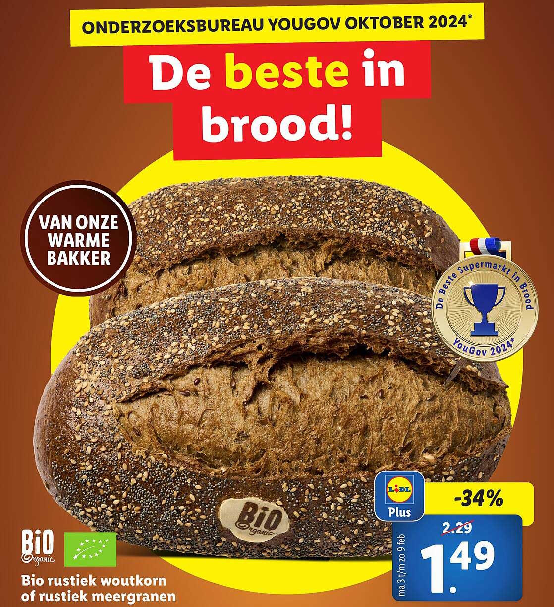De Beste In Brood! aanbieding bij Lidl