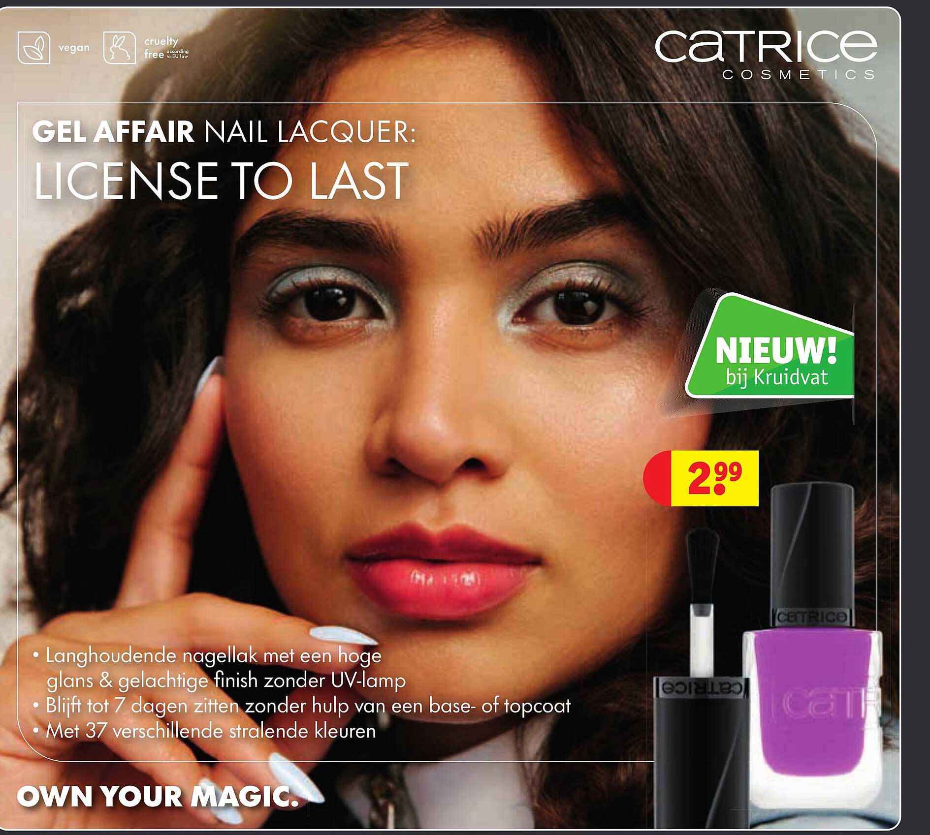 Gel Affair Nail Lacquer: License To Last aanbieding bij Kruidvat