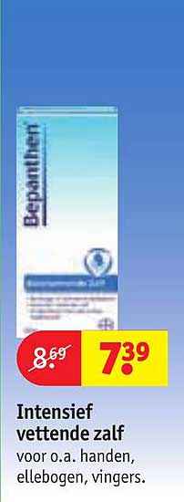 Intensief Vettende Zalf aanbieding bij Kruidvat