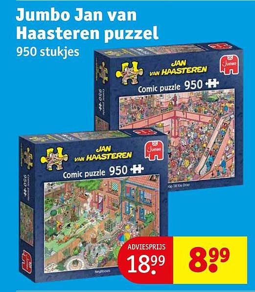 Jumbo Jan Van Haasteren Puzzel aanbieding bij Kruidvat