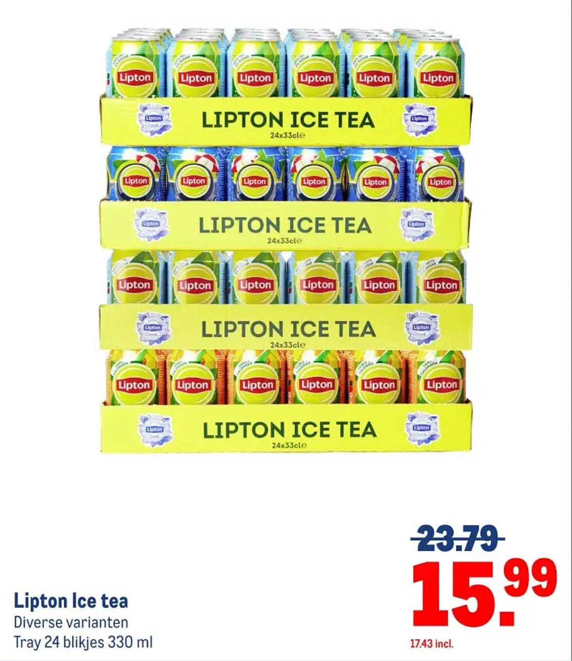 Lipton Ice Tea aanbieding bij Makro