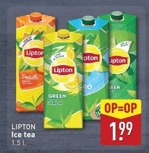 Lipton Ice Tea aanbieding bij ALDI