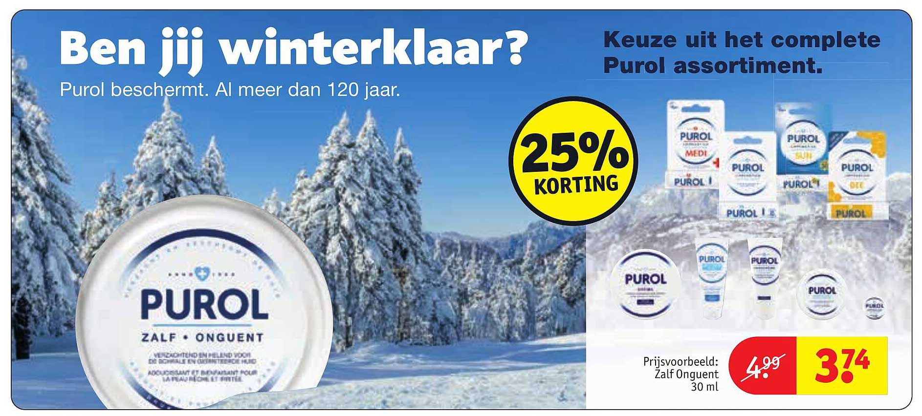 Purol Zalf • Onguent aanbieding bij Kruidvat