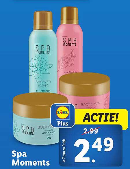 Spa Moments Aanbieding bij Lidl - FolderFeest.nl