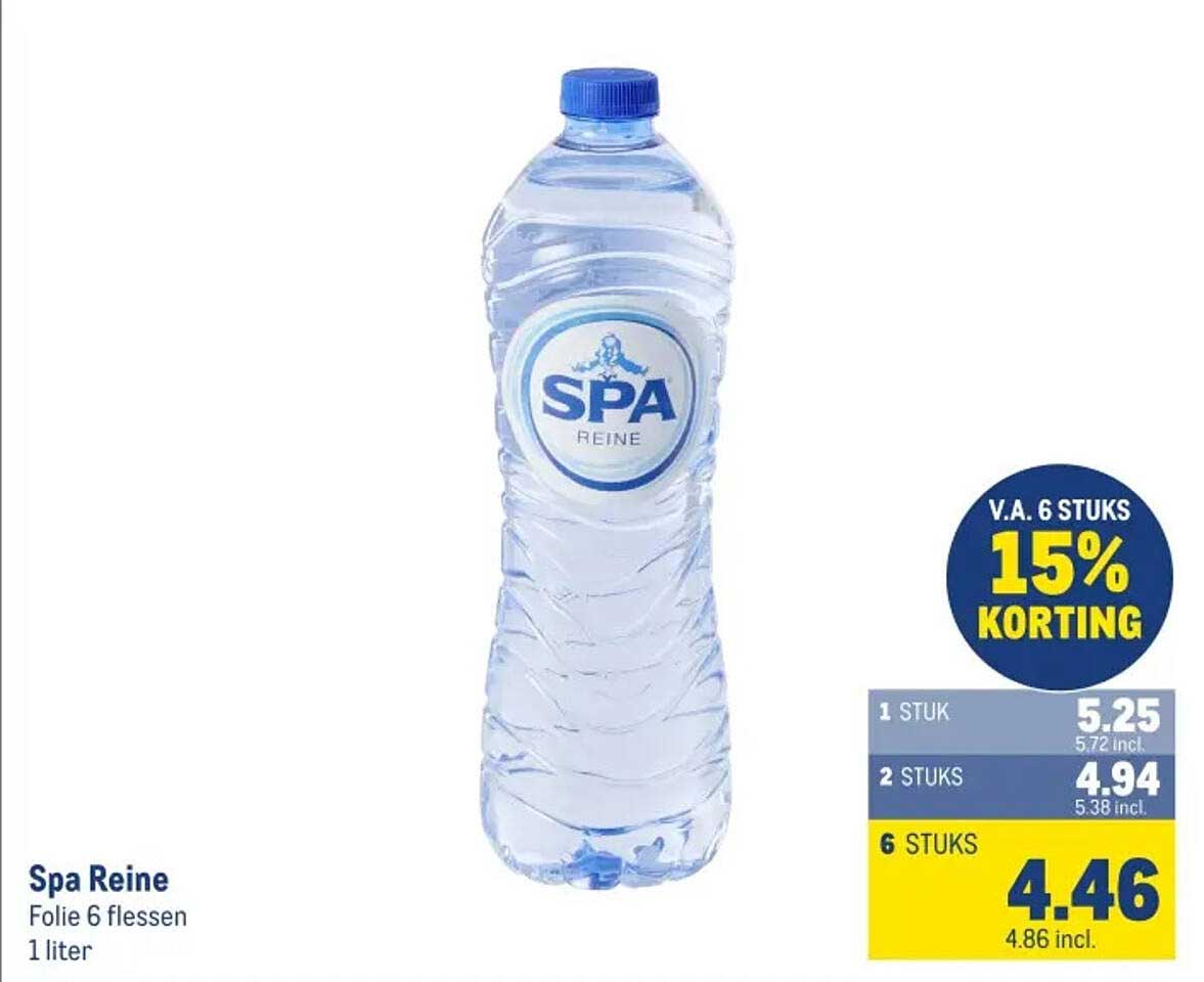 Spa Reine Aanbieding bij Makro - FolderFeest.nl