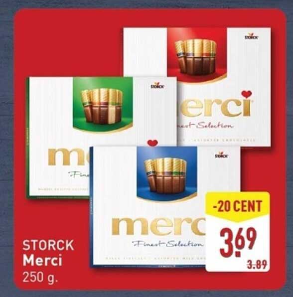 Storck Merci aanbieding bij ALDI