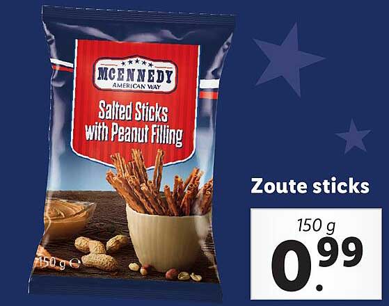 Zoute Sticks Aanbieding bij Lidl - FolderFeest.nl