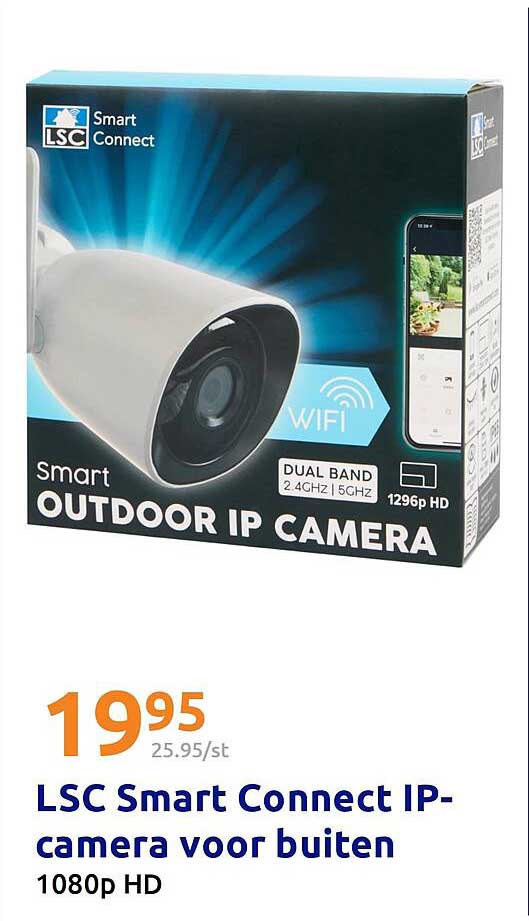 Lsc Smart Connect Ip-Camera Voor Buiten Aanbieding bij Action ...