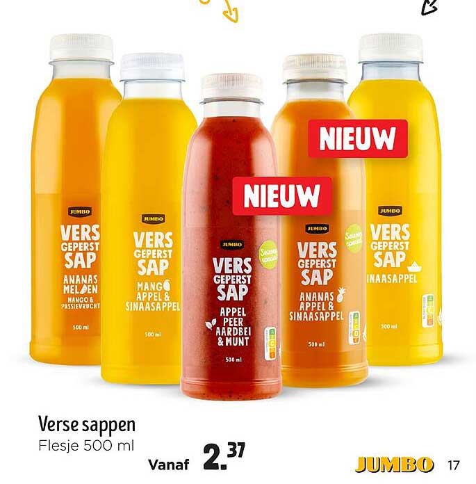 Verse Sappen aanbieding bij Jumbo