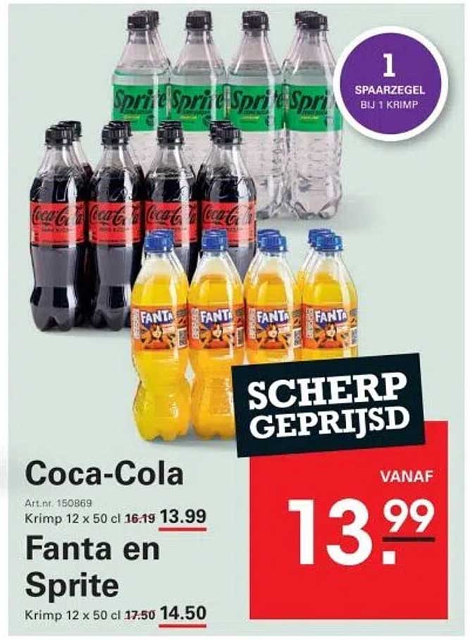 Coca-Cola Aanbieding bij Sligro - FolderFeest.nl