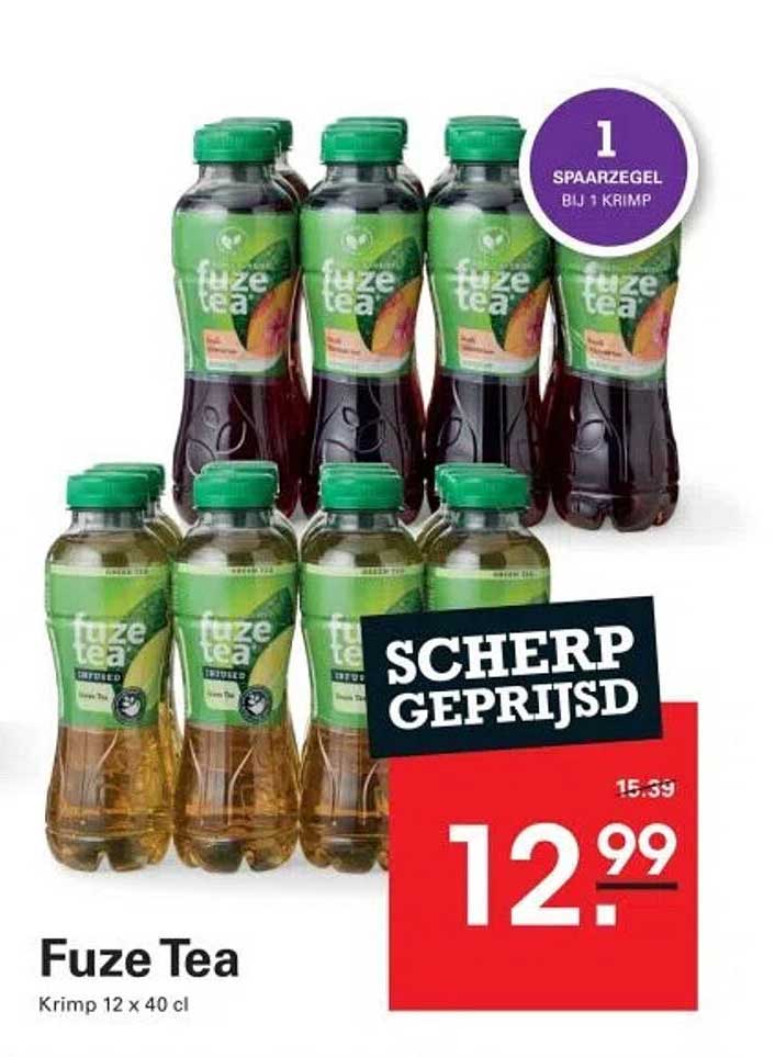 Fuze Tea Aanbieding bij HANOS - FolderFeest.nl