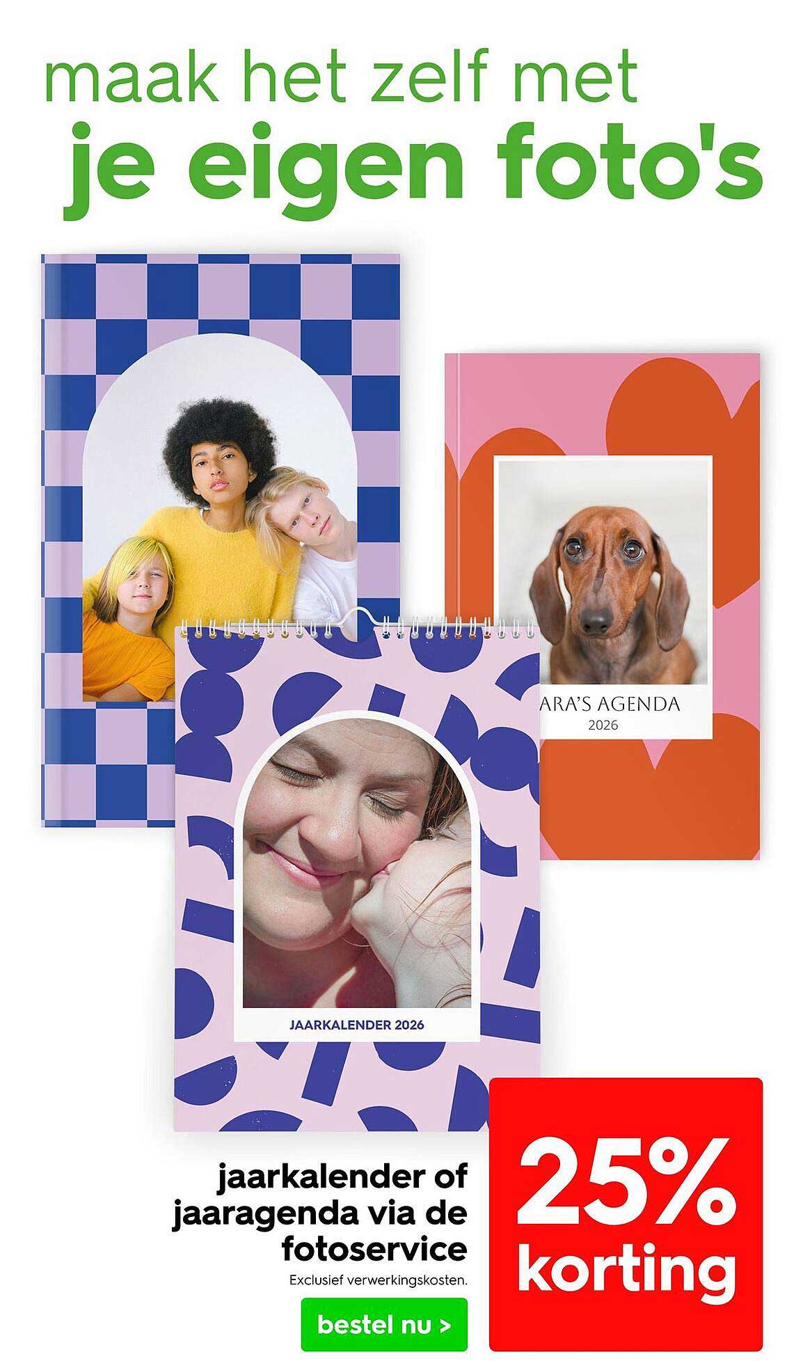 Maak Het Zelf Met Je Eigen Foto's Aanbieding bij HEMA - FolderFeest.nl