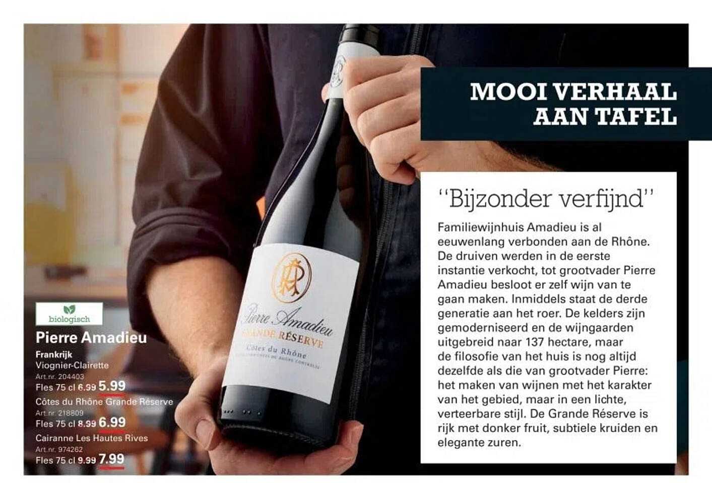 Pierre Amadieu Grande Réserve Aanbieding bij Sligro - FolderFeest.nl