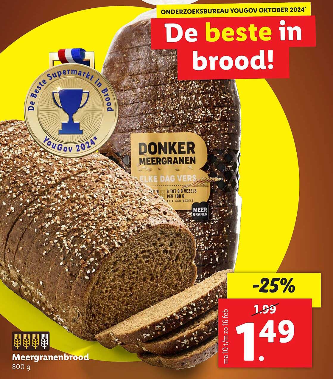 De Beste In Brood! aanbieding bij Lidl