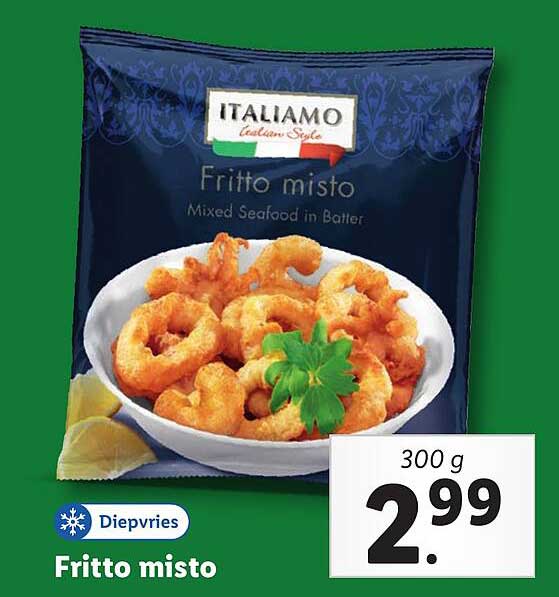 Fritto Misto aanbieding bij Lidl