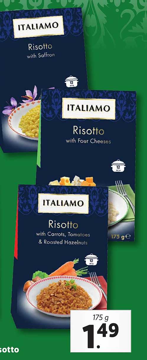 Italiaano Risotto aanbieding bij Lidl