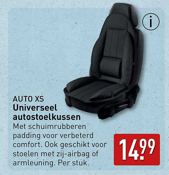 Auto Xs Universeel Autostoelkussen aanbieding bij ALDI
