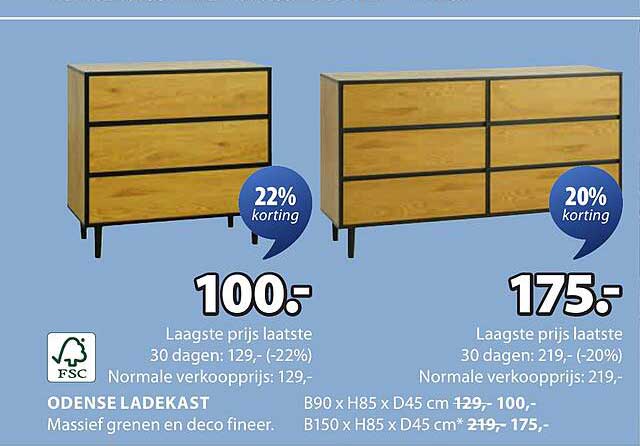 Odense Ladekast aanbieding bij Jysk