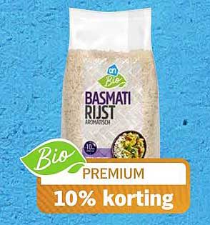Bio Basmati Rijst Aanbieding bij Albert Heijn - FolderFeest.nl