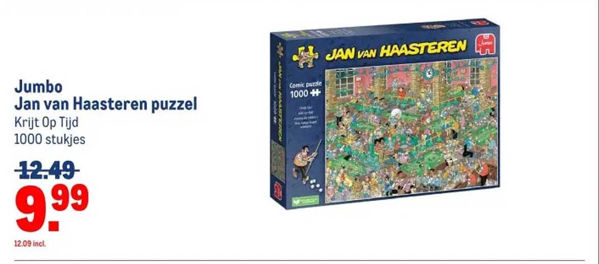Jumbo Jan Van Haasteren Puzzel aanbieding bij Makro
