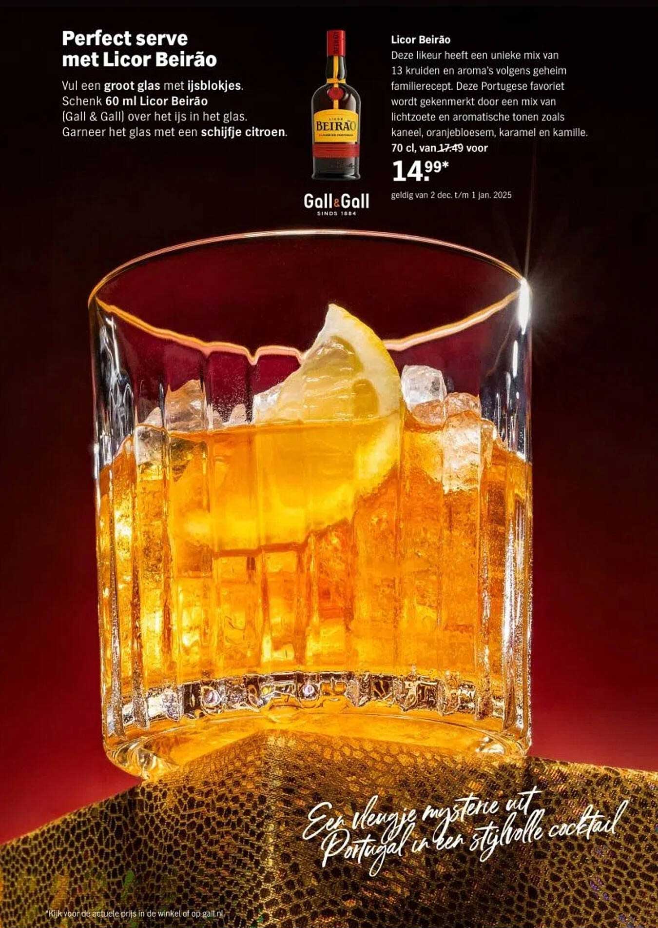 Licor Beirao Aanbieding bij Albert Heijn - FolderFeest.nl