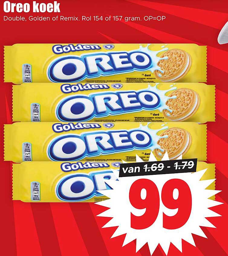 Oreo Koek aanbieding bij Dirk