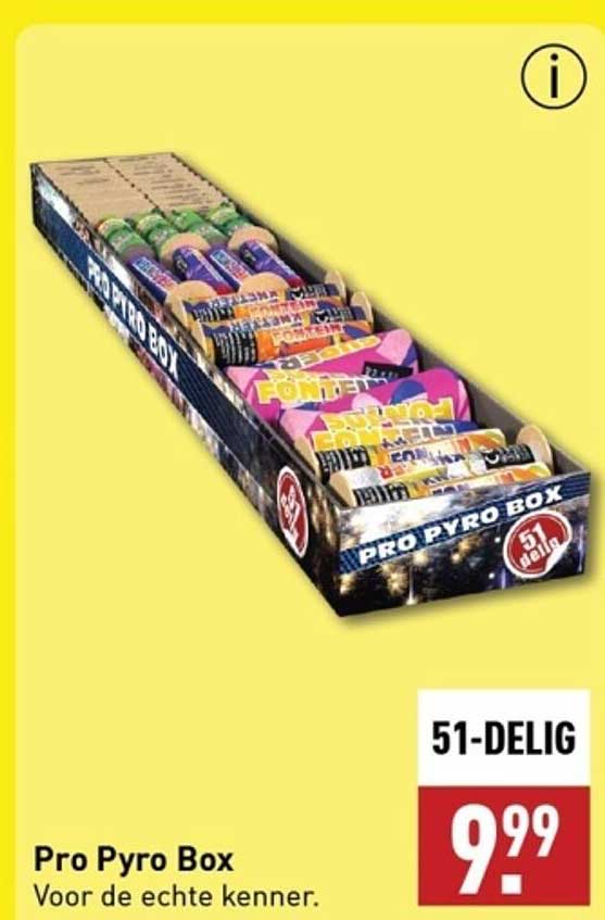 Pro Pyro Box aanbieding bij ALDI