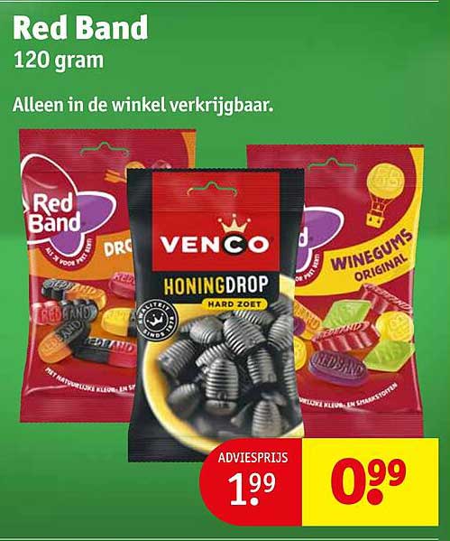 Red Band aanbieding bij Kruidvat