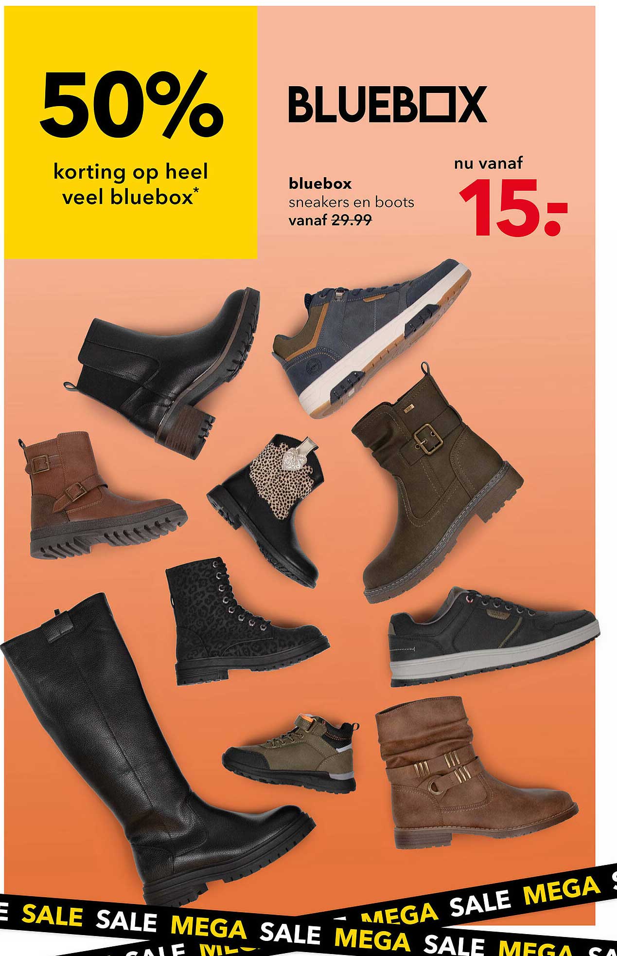 50% Korting Op Heel Veel Bluebox* Aanbieding bij Scapino - FolderFeest.nl