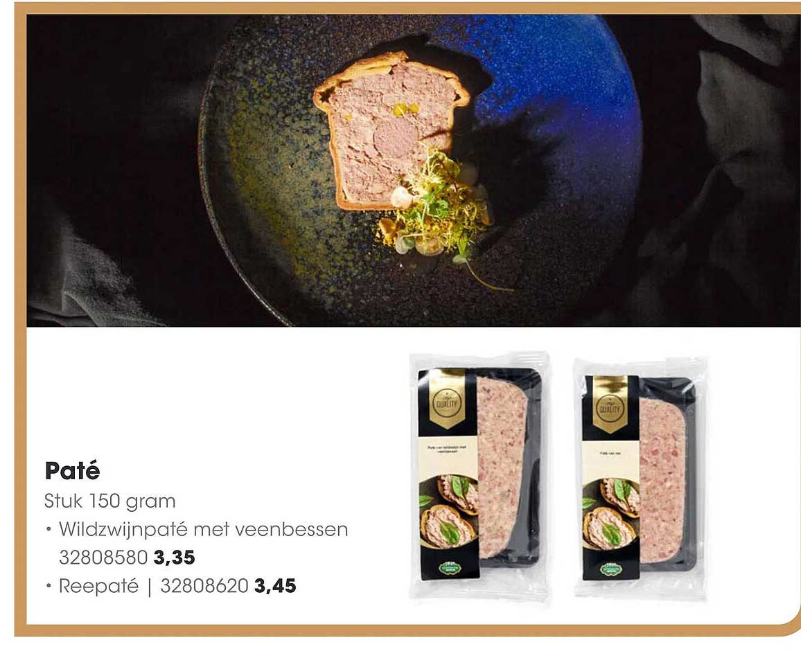Paté Aanbieding bij HANOS - FolderFeest.nl