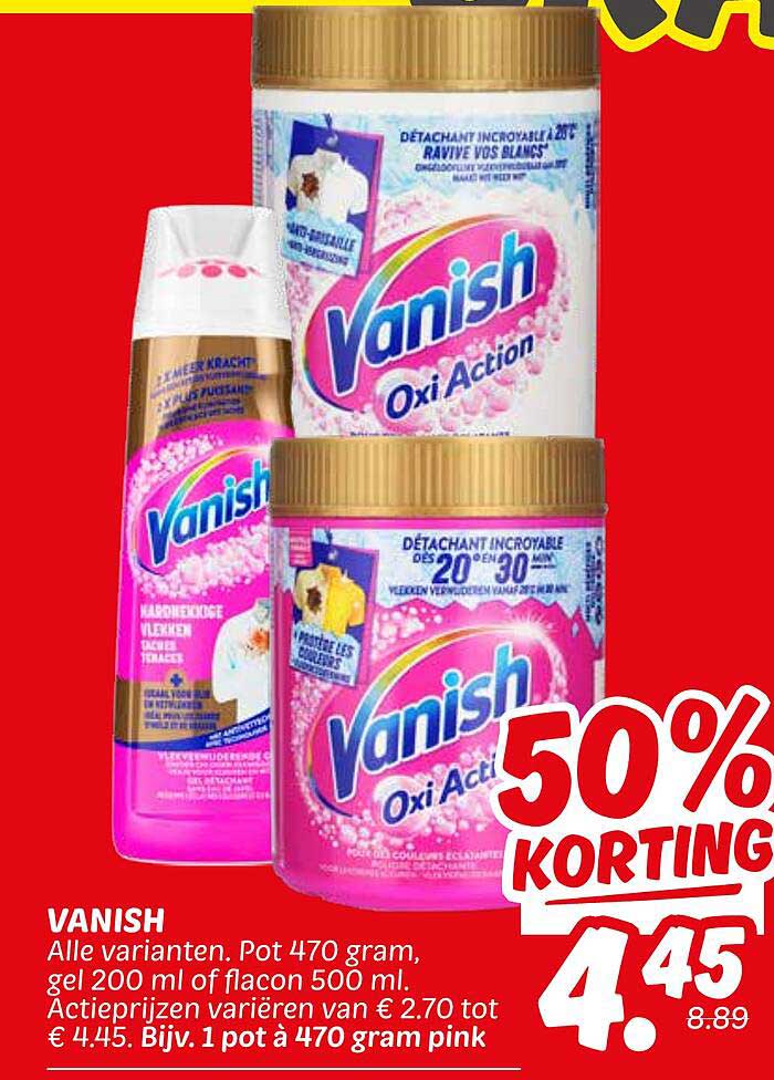 Vanish Aanbieding bij Dekamarkt - FolderFeest.nl
