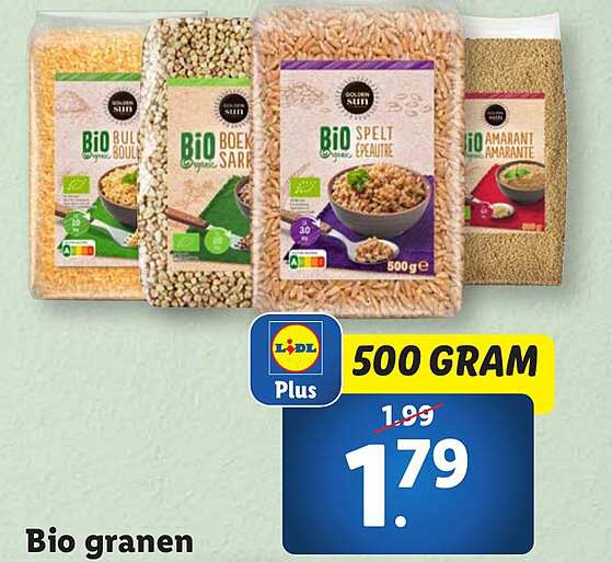 Bio Granen Aanbieding bij Lidl - FolderFeest.nl