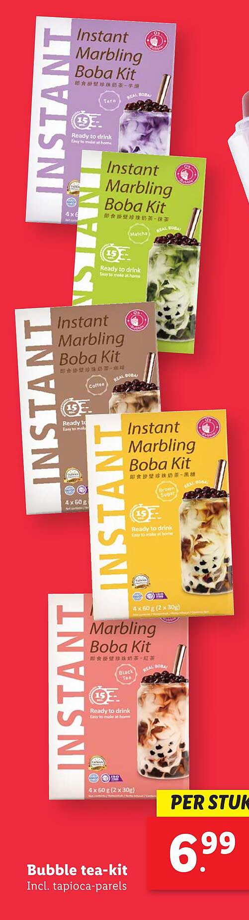 Bubble Tea-Kit aanbieding bij Lidl