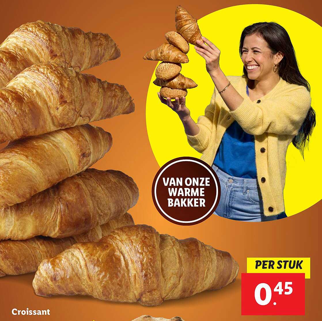 Croissant aanbieding bij Lidl