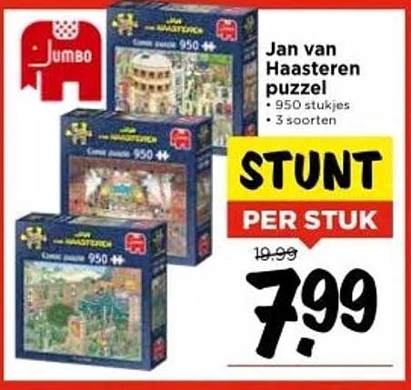 Jan Van Haasteren Puzzel aanbieding bij Vomar