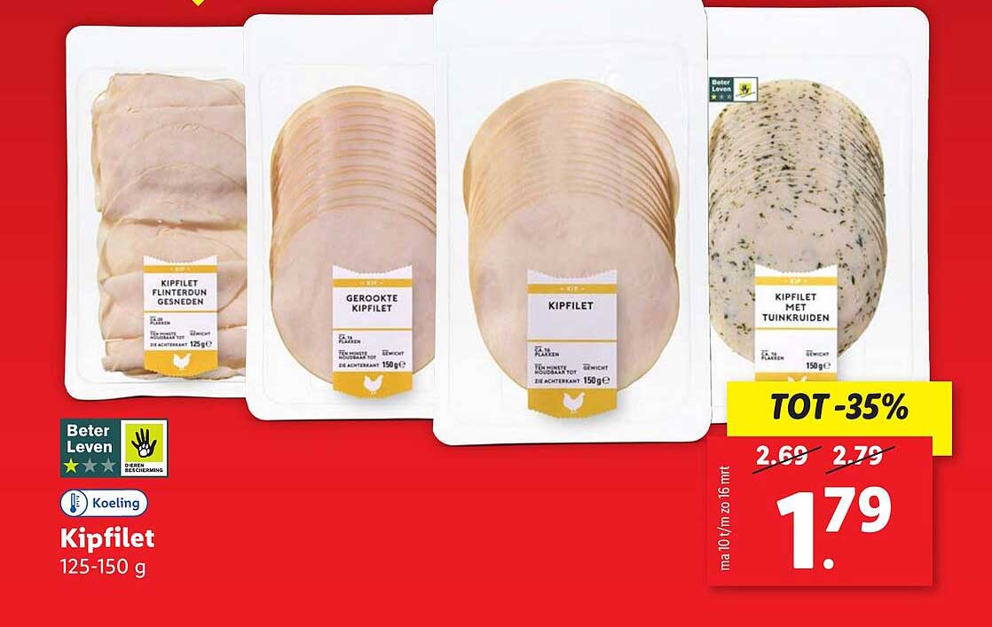 Kipfilet Aanbieding bij Lidl - FolderFeest.nl
