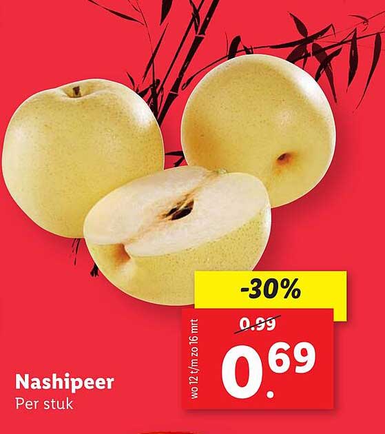 Nashipeer Aanbieding bij Lidl - FolderFeest.nl