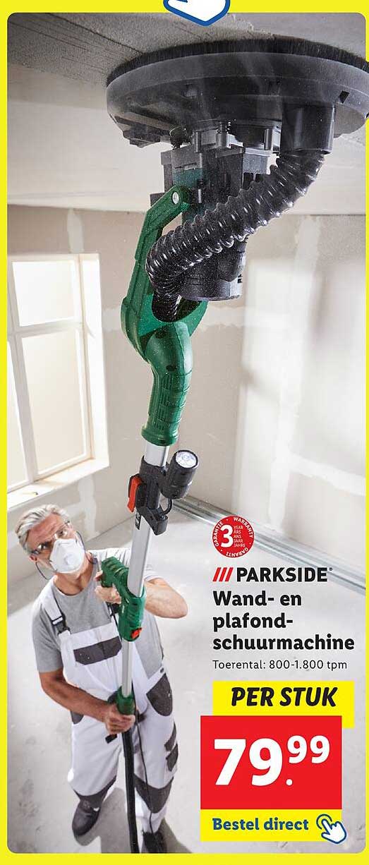 Parkside Wand- En Plafond-Schuurmachine aanbieding bij Lidl
