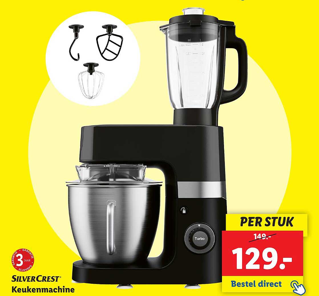 Silvercrest Keukenmachine aanbieding bij Lidl
